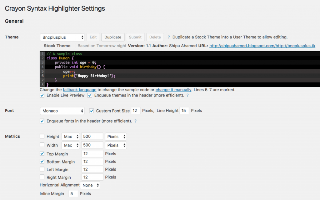 WordPressでHTMLなどのソースコードを表示したい - aNote